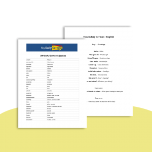 Sentence Structure and Word Order in German – My Daily German
